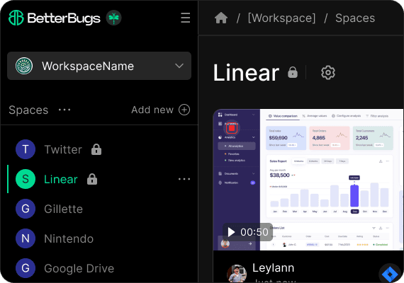 Dedicated Workspaces